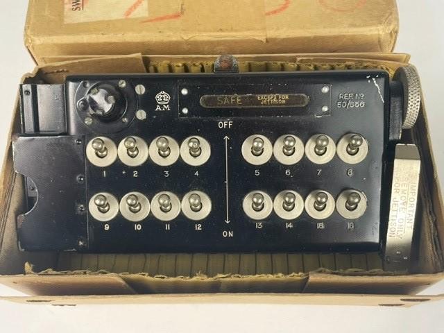 CS Militaria | WW2 British Avro Lancaster Switch Box Selector