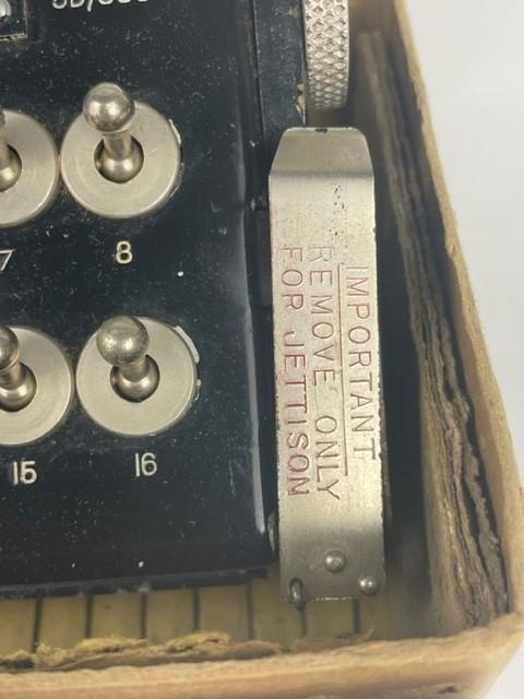 CS Militaria | WW2 British Avro Lancaster Switch Box Selector