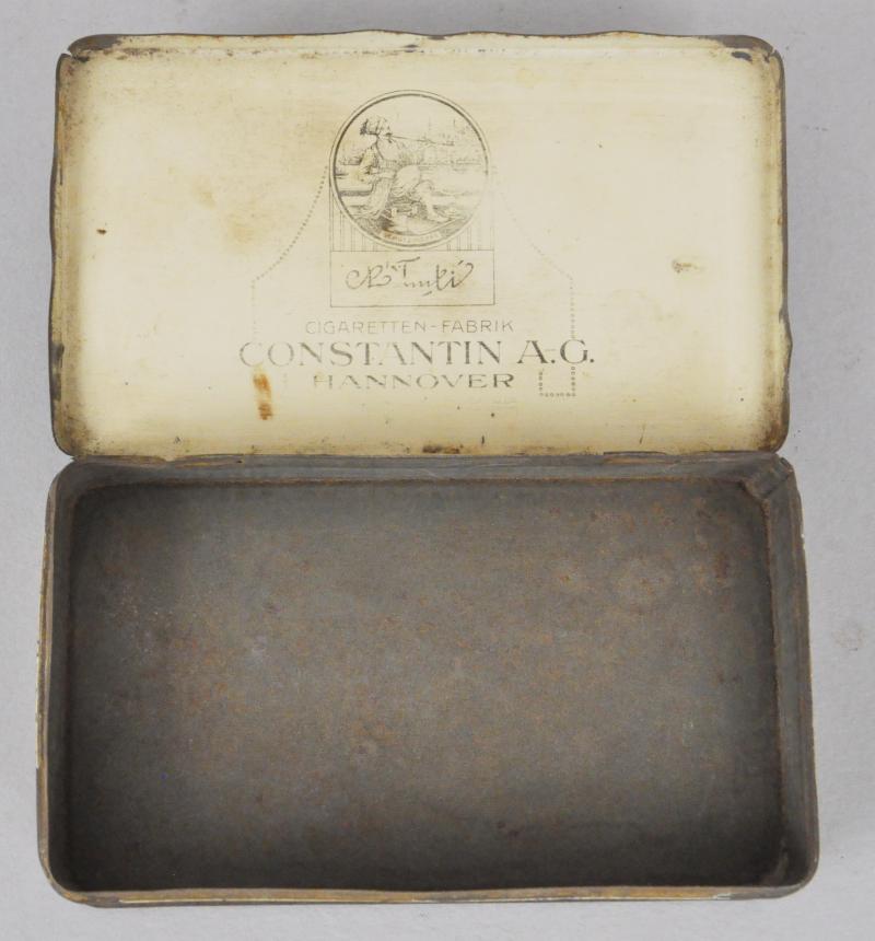 CS Militaria | WW1 German Decorative Tobacco Tin