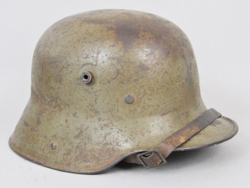 CS Militaria | 'Untouched' WW1 German M16 Helmet With Chinstrap