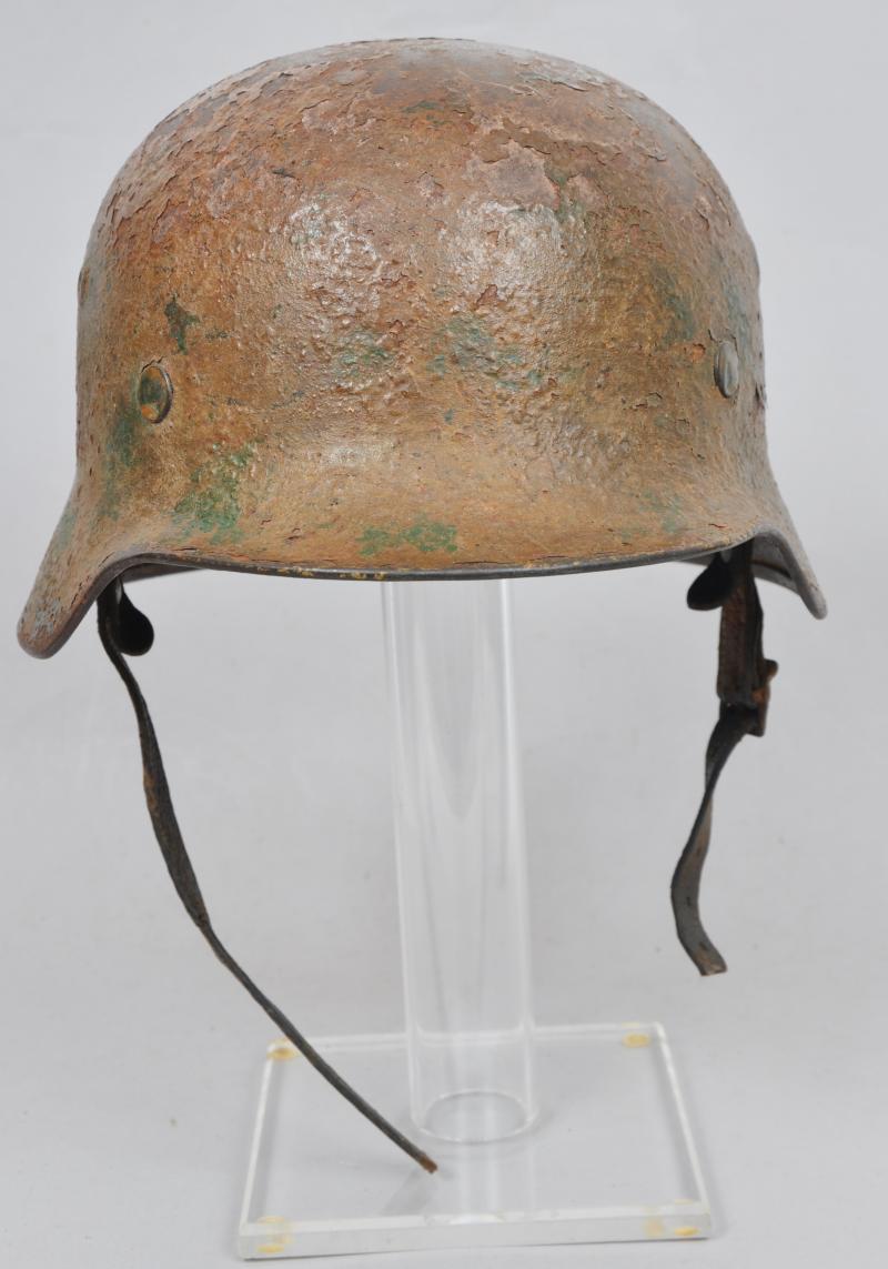 CS Militaria | WW2 German M40 Two Tone Camouflage Helmet