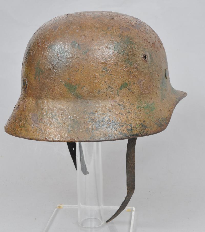 CS Militaria | WW2 German M40 Two Tone Camouflage Helmet