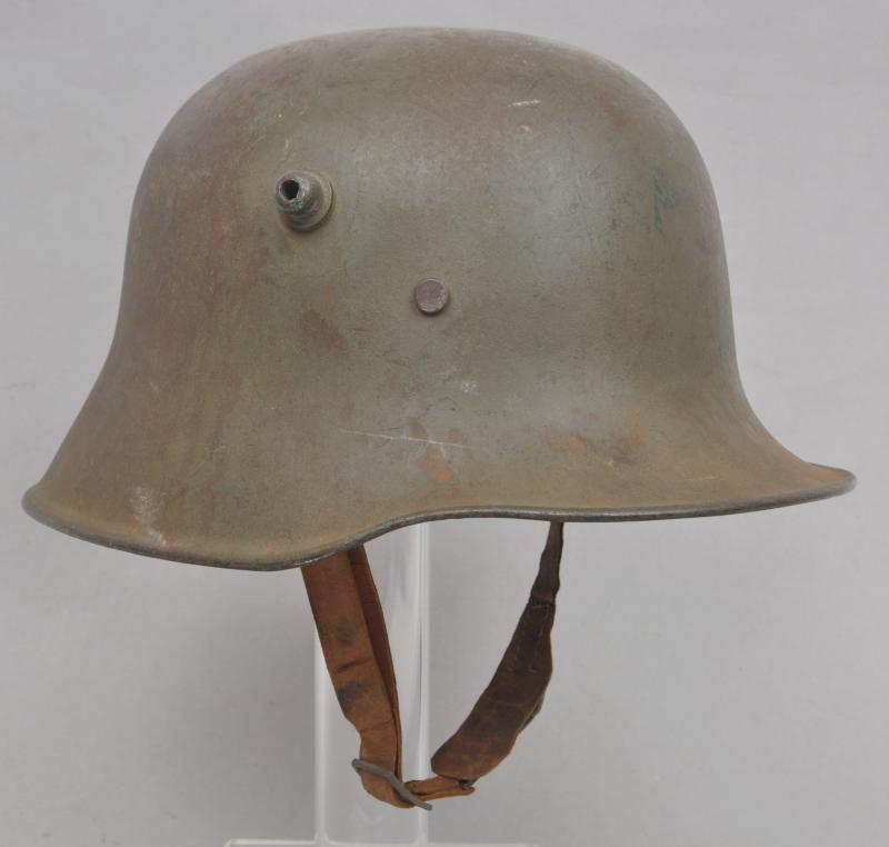 CS Militaria | WW1 German M18 Helmet With Chinstrap
