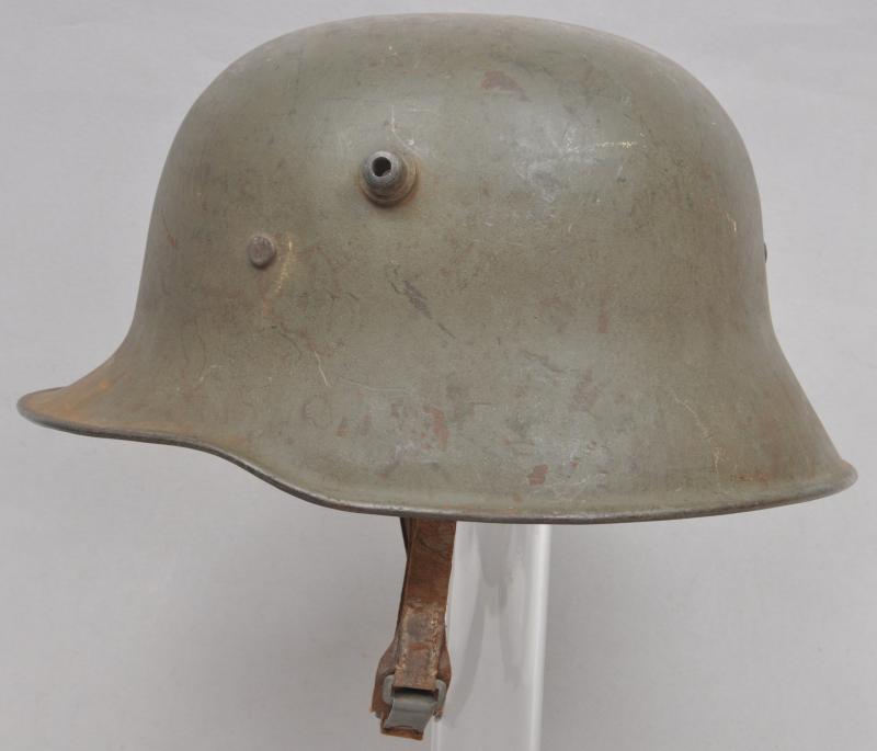 CS Militaria | WW1 German M18 Helmet With Chinstrap