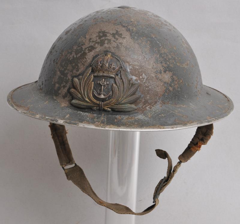 CS Militaria | WW2 British Naval Deck Crew MkII Helmet 1940