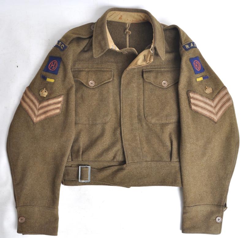 CS Militaria | WW2 Scottish Highland Division R.A.S.C Battledress ...