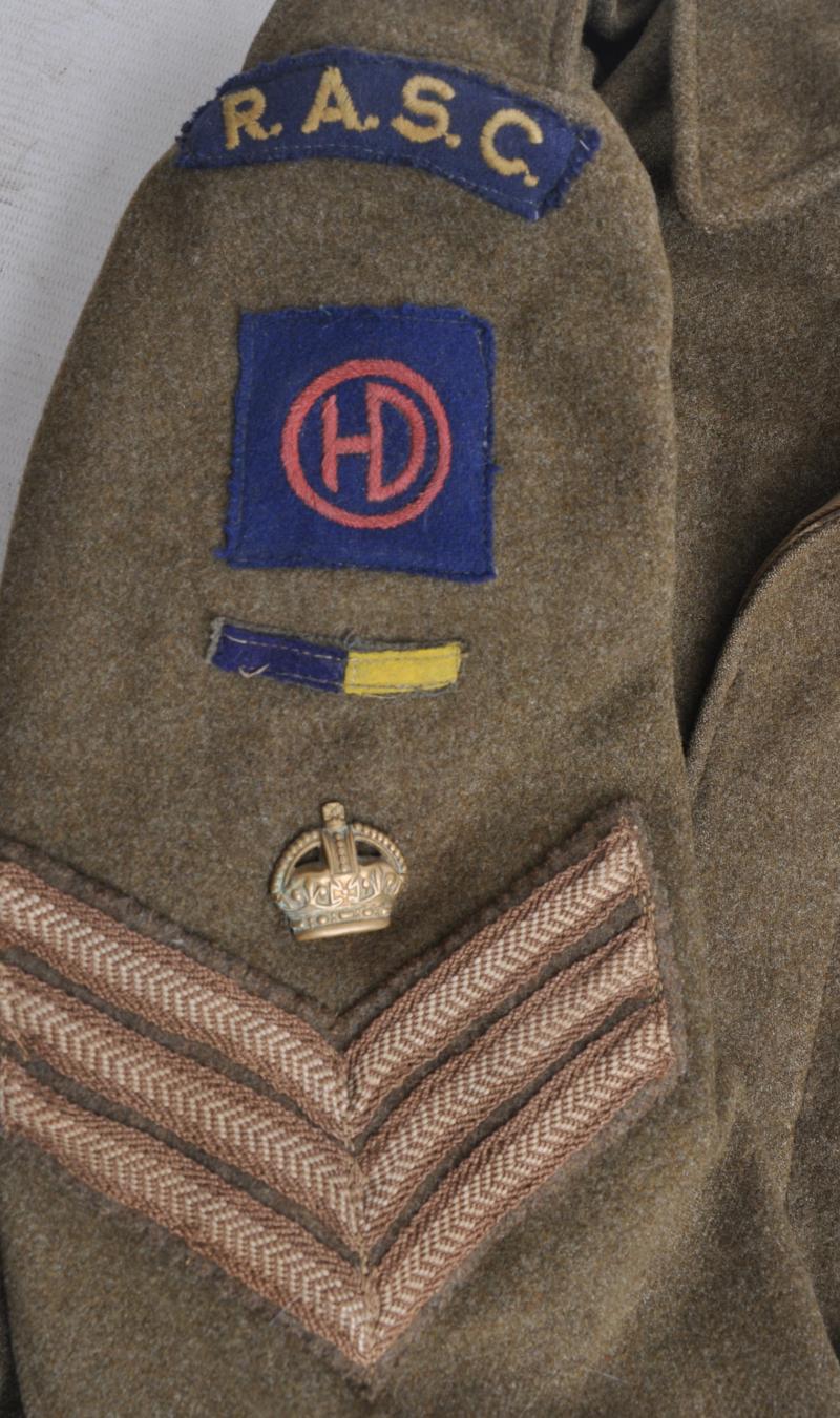 CS Militaria | WW2 Scottish Highland Division R.A.S.C Battledress ...
