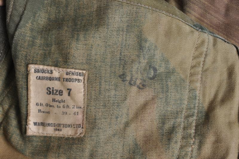CS Militaria | WW2 British First Pattern 1942 Date Denison Smock With ...
