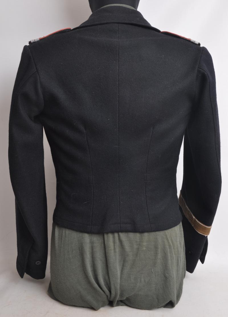 CS Militaria | WW2 German 22nd Panzer Regiment Black Wrapover Tunic