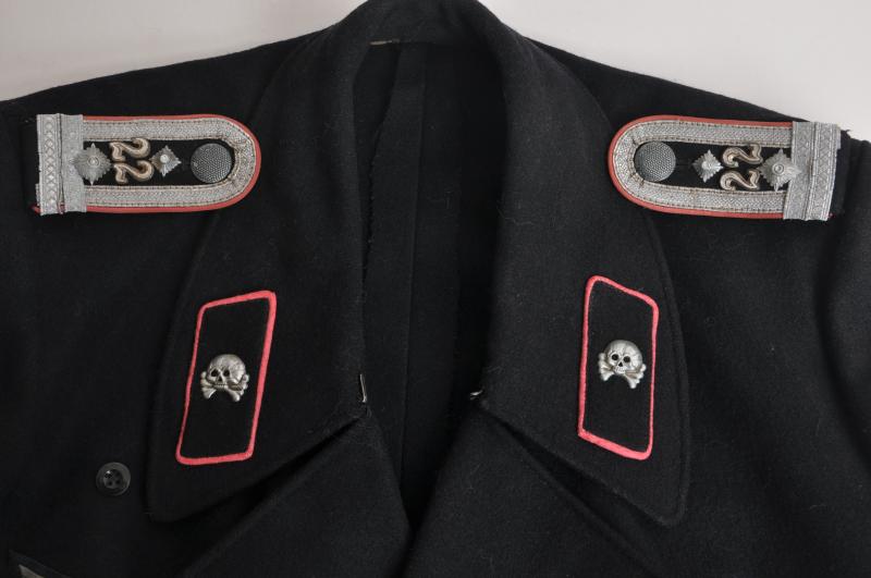 CS Militaria | WW2 German 22nd Panzer Regiment Black Wrapover Tunic