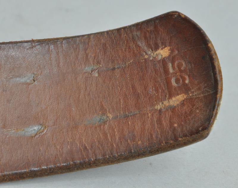 CS Militaria | WW2 German Army Belt & Green Painted Steel Buckle