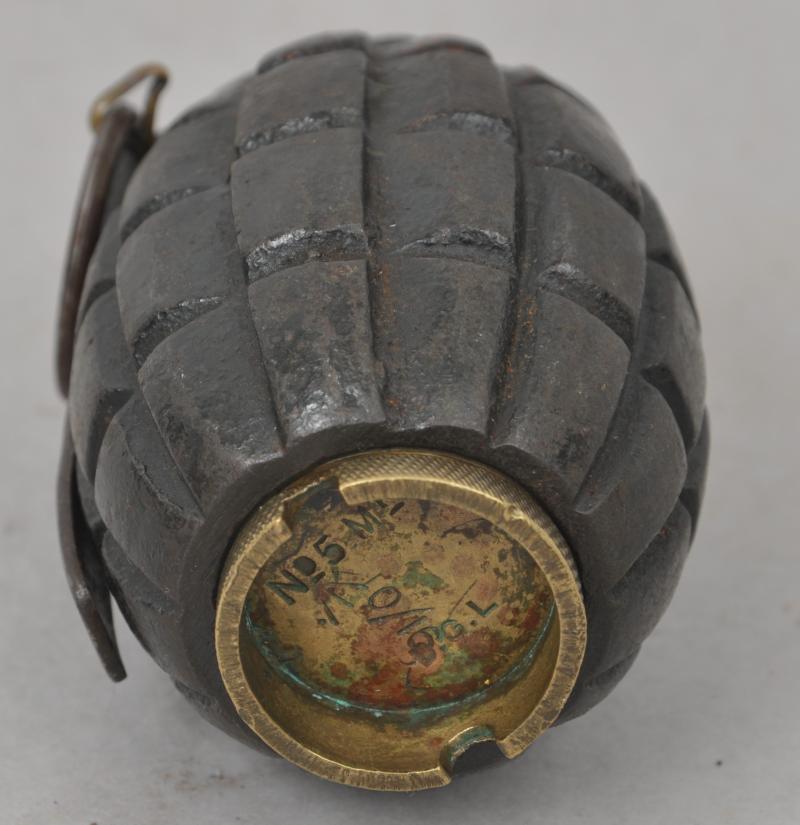 CS Militaria | WW1 British No.5 Mk1 Mills Bomb 1916