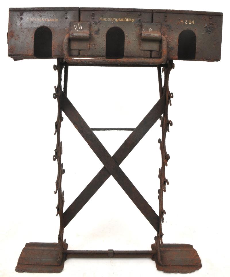 CS Militaria | WW2 German Stick Grenade Carrying Rack With Markings