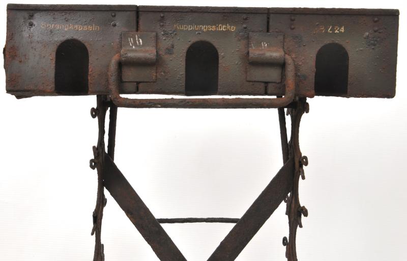 CS Militaria | WW2 German Stick Grenade Carrying Rack With Markings