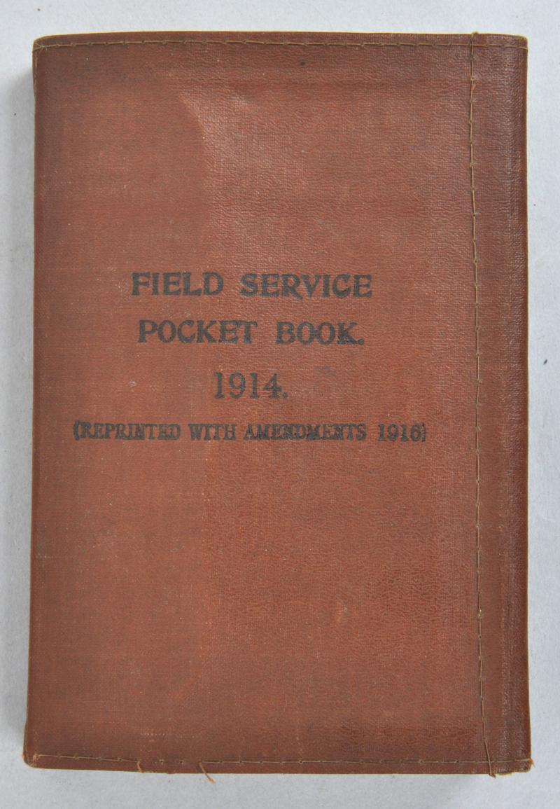 CS Militaria | WW1 British Field Service Pocketbook 1914 - 1917 Edition