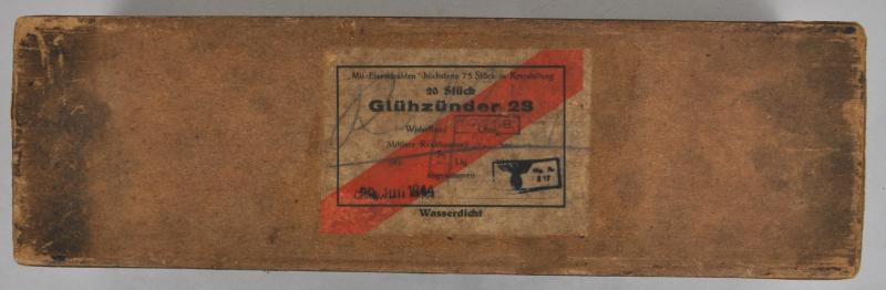 CS Militaria | WW2 German Fuse Carton For 20 ' Gluhzunder 28 ...