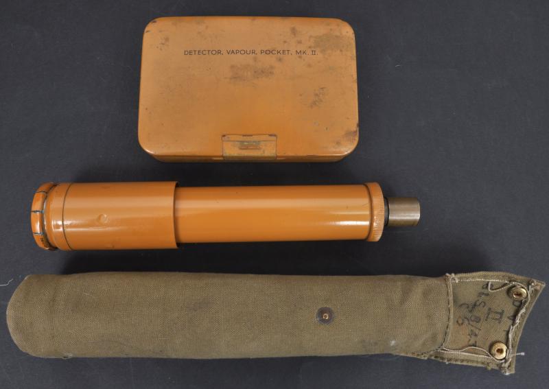 CS Militaria | Rare WW2 British Gas Detector Kit & Pump 1943