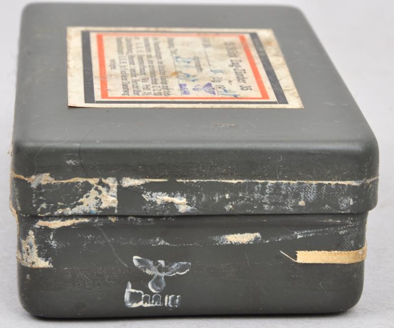 CS Militaria | WW2 German Detonator 35 Tin With Labels 1940
