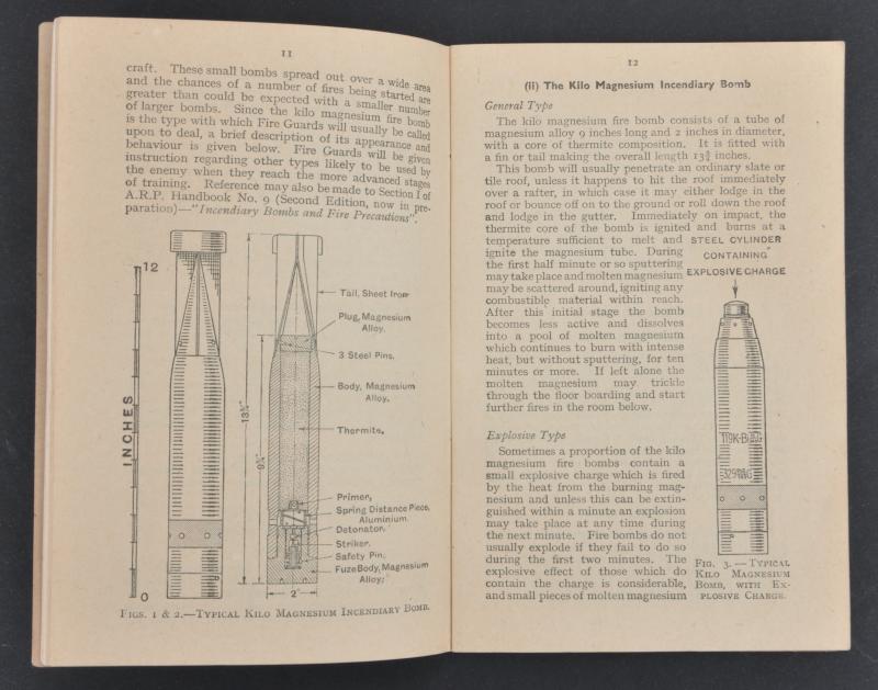CS Militaria | WW2 British 'Fire Guards Handbook' No.14 - Sutton ...