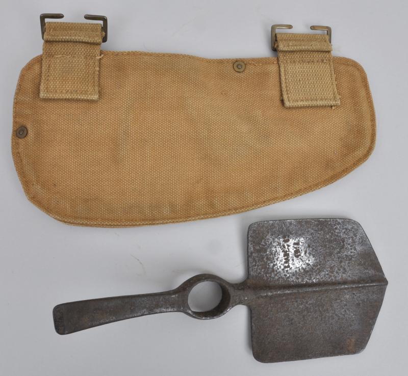 CS Militaria | WW1 British '08 Entrenching Tool Carrier & Head 1917