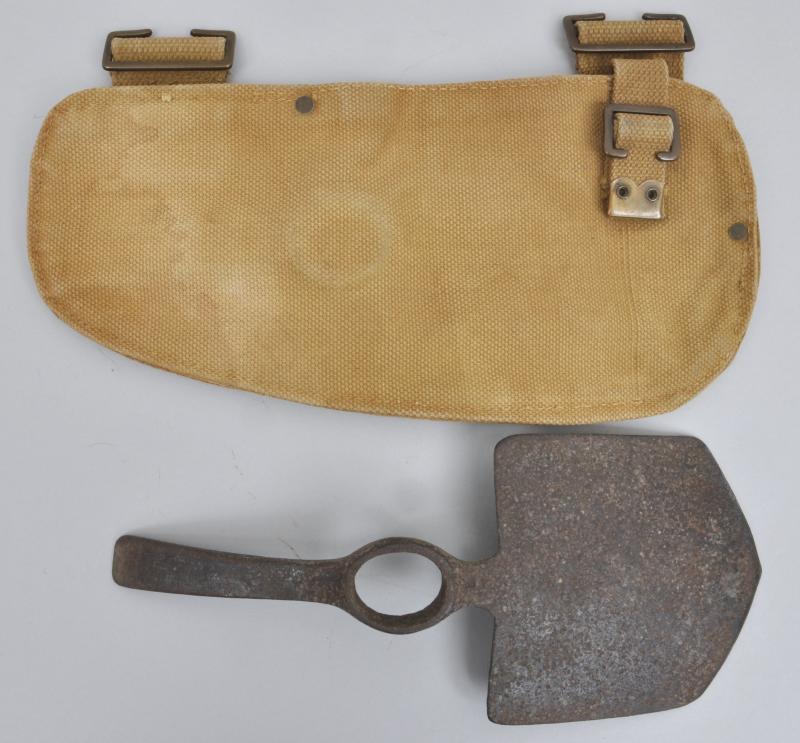 CS Militaria | WW1 British '08 Entrenching Tool Carrier & Head 1917