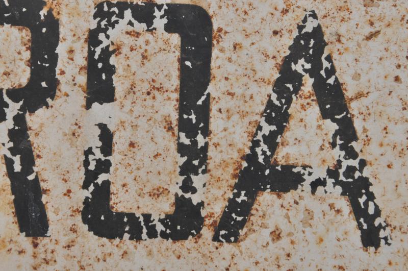 CS Militaria | WW2 British Royal Engineers ' Roads & Verges ' Mines Sign