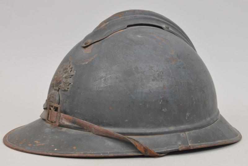 CS Militaria | WW1 French M15 Infantry Adrian Helmet With name