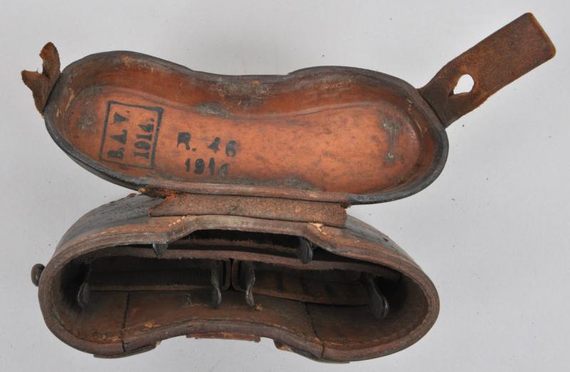 CS Militaria | WW1 German 1887 Cartridge Pouch With Regimental Markings ...