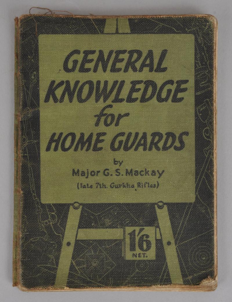 CS Militaria | WW2 General Knowledge For Home Guards 1942