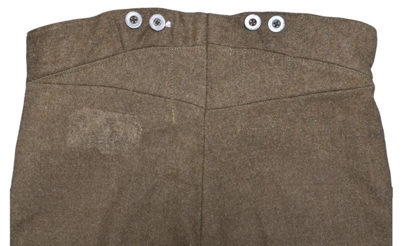 CS Militaria | WW1 British 1902 Pattern Service Trousers