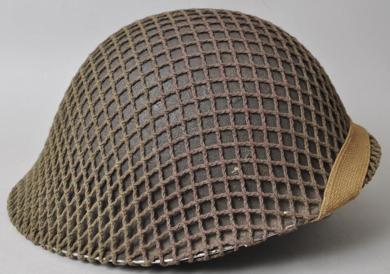 CS Militaria | WW2 British MkIII 'Turtle' Helmet With Two Tone Canadian ...
