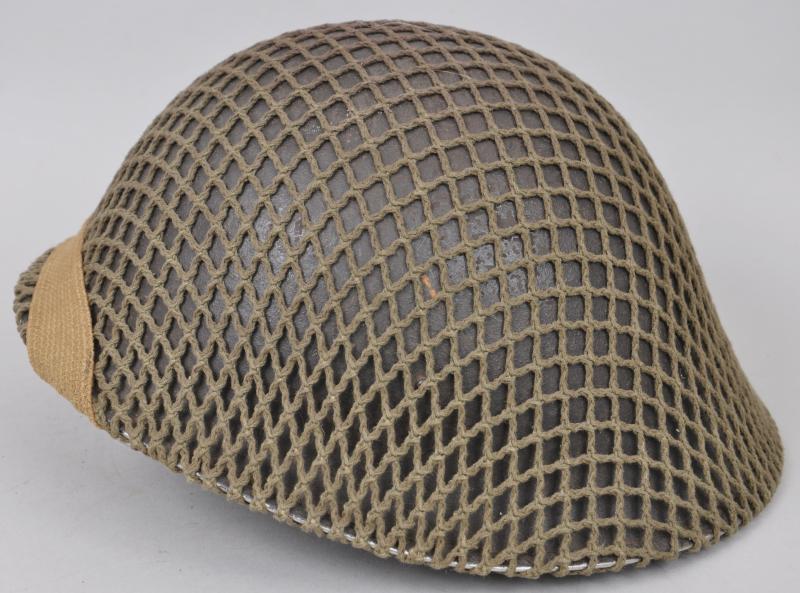 CS Militaria | WW2 British MkIII 'Turtle' Helmet With Two Tone Canadian ...