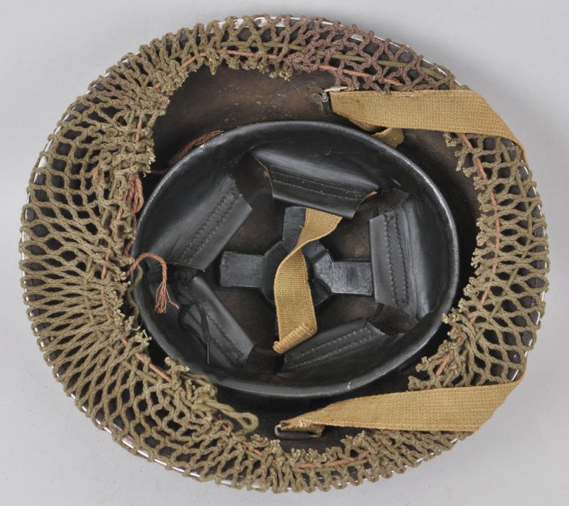 CS Militaria | WW2 British MkIII 'Turtle' Helmet With Two Tone Canadian ...