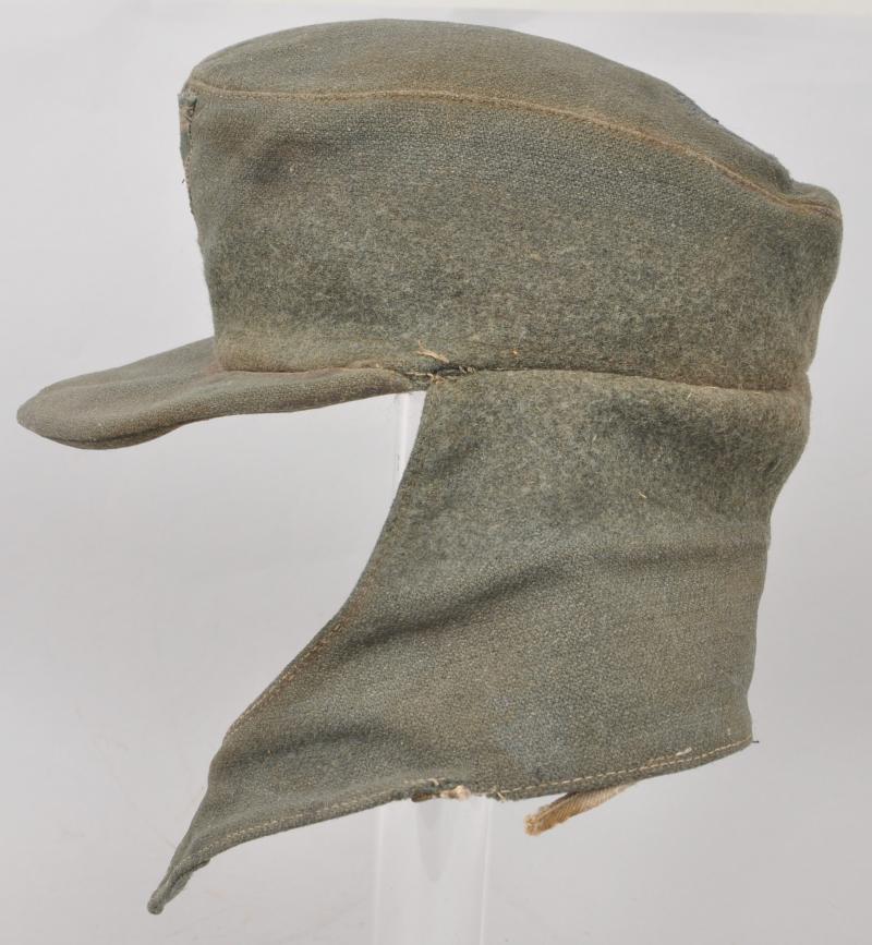 CS Militaria | A Salty WW2 German Army M43 Cap With Zig Zag Stitched ...