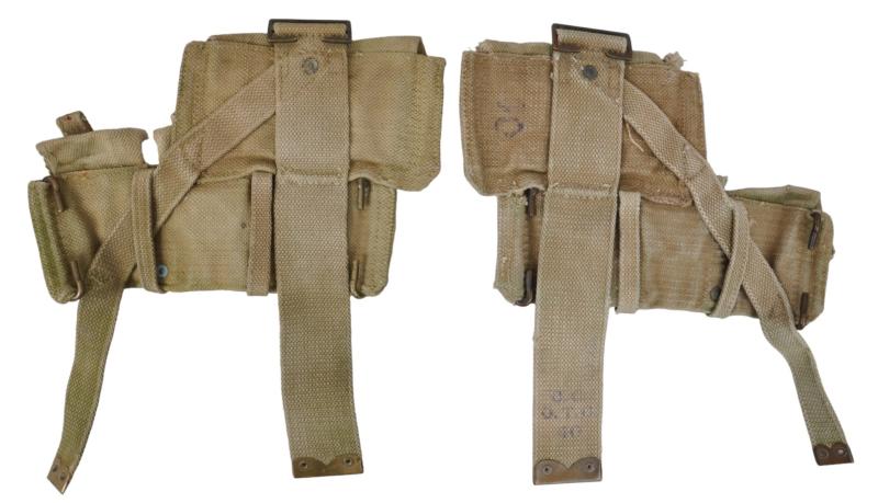 CS Militaria | WW1 British '08 Pattern 'Economy Issue' Cartridge Pouches
