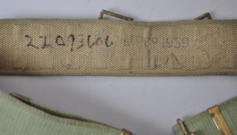 CS Militaria | WW2 British '37 Pattern Webbing Belt 1939