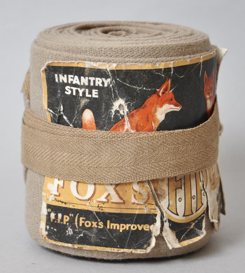 CS Militaria | WW1 British 'Foxs' Infantry Puttees