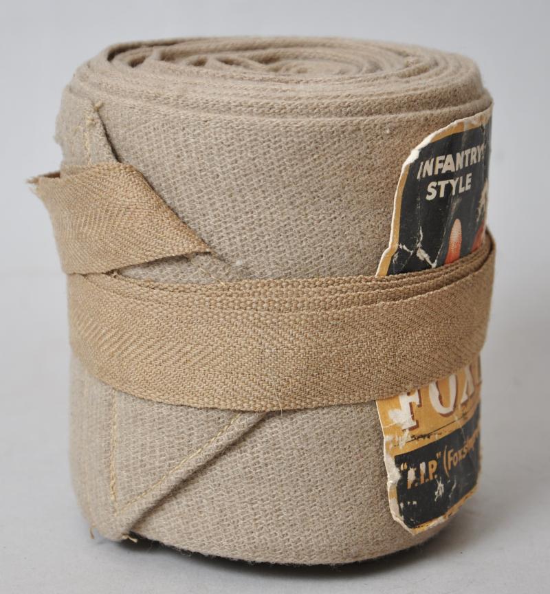 CS Militaria | WW1 British 'Foxs' Infantry Puttees