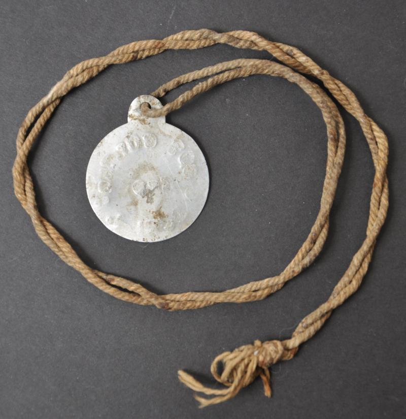 CS Militaria | WW1 British 1907 Issue Identity Disc - Durham Light Infantry