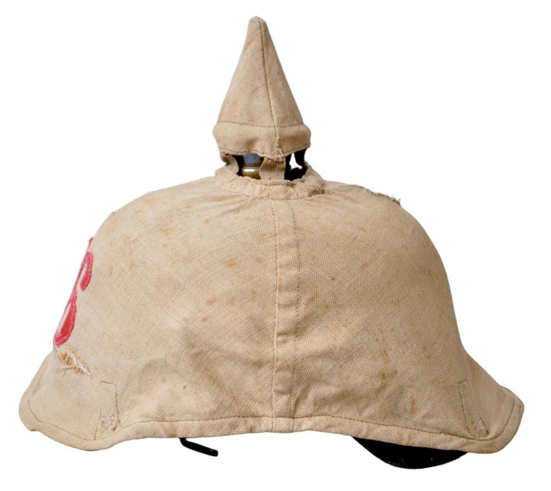 CS Militaria | WW1 German 16th Inf.Regt Pickelhaube & Early Red ...