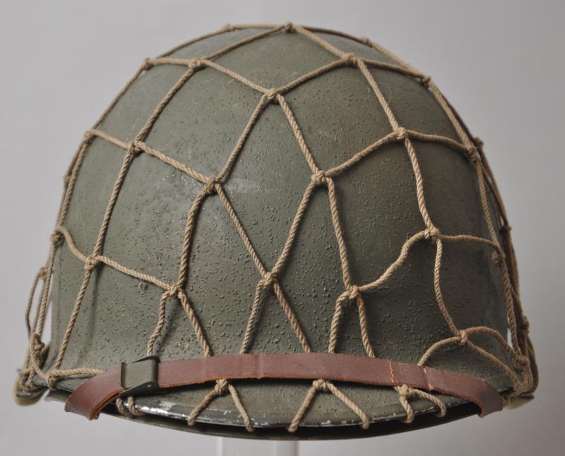 CS Militaria | WW2 US M1 Front Seam Helmet & Camouflage Net Classic GI ...
