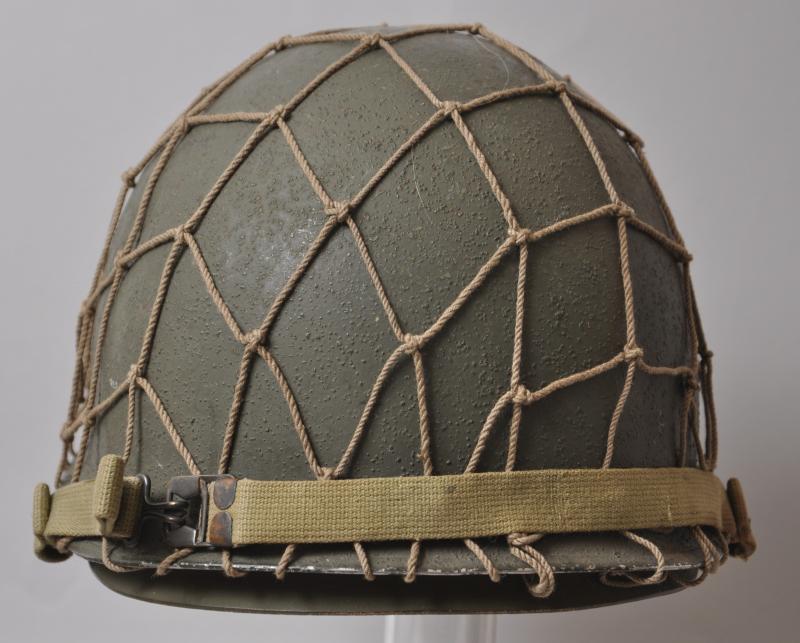 CS Militaria | WW2 US M1 Front Seam Helmet & Camouflage Net Classic GI ...