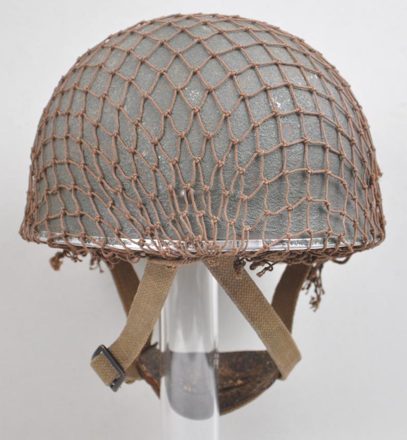 CS Militaria | WW2 British Camouflage Netted Paratrooper Helmet ( HSAT ...