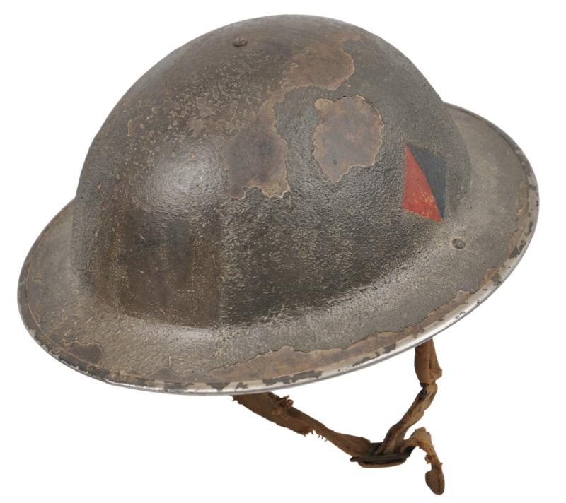 CS Militaria | WW2 British Helmet - Named To Royal Artillery Captain ...
