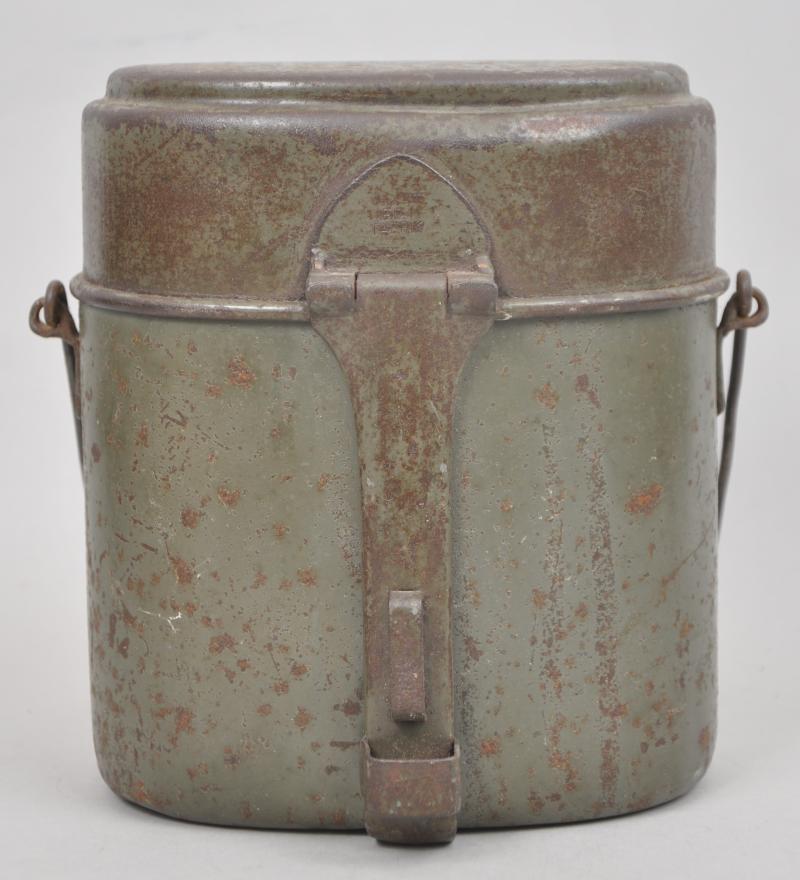 CS Militaria | WW1 German Messtin 1915 - Green Tin Issue