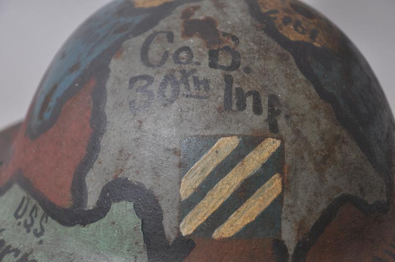 CS Militaria | Camouflaged Souvenir Art WW1 US Brodie Helmet