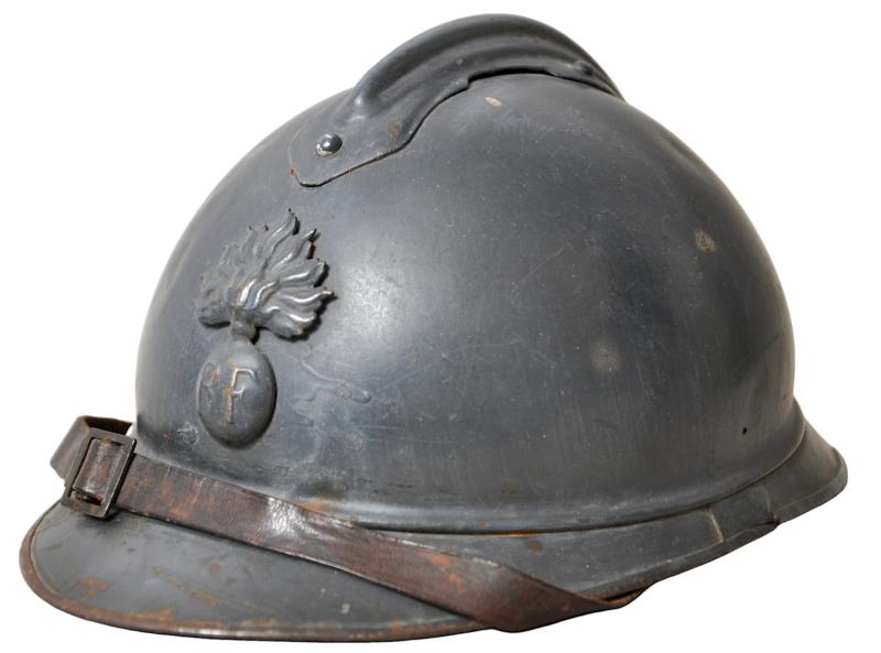 CS Militaria | WW1 French Infantry M15 Adrian Helmet