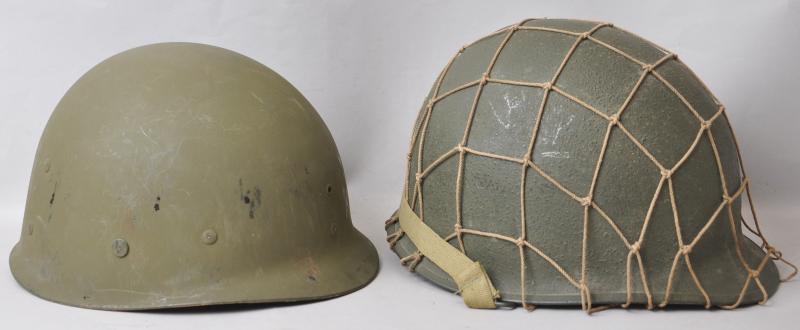 CS Militaria | WW2 US M1 Helmet With Camouflage Net