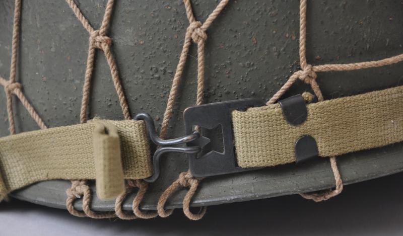 CS Militaria | WW2 US M1 Helmet With Camouflage Net