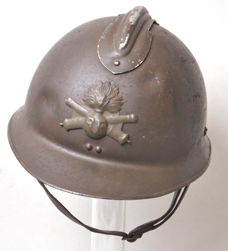 CS Militaria | WW2 French Artillery Troops M26 Helmet - Battle For ...